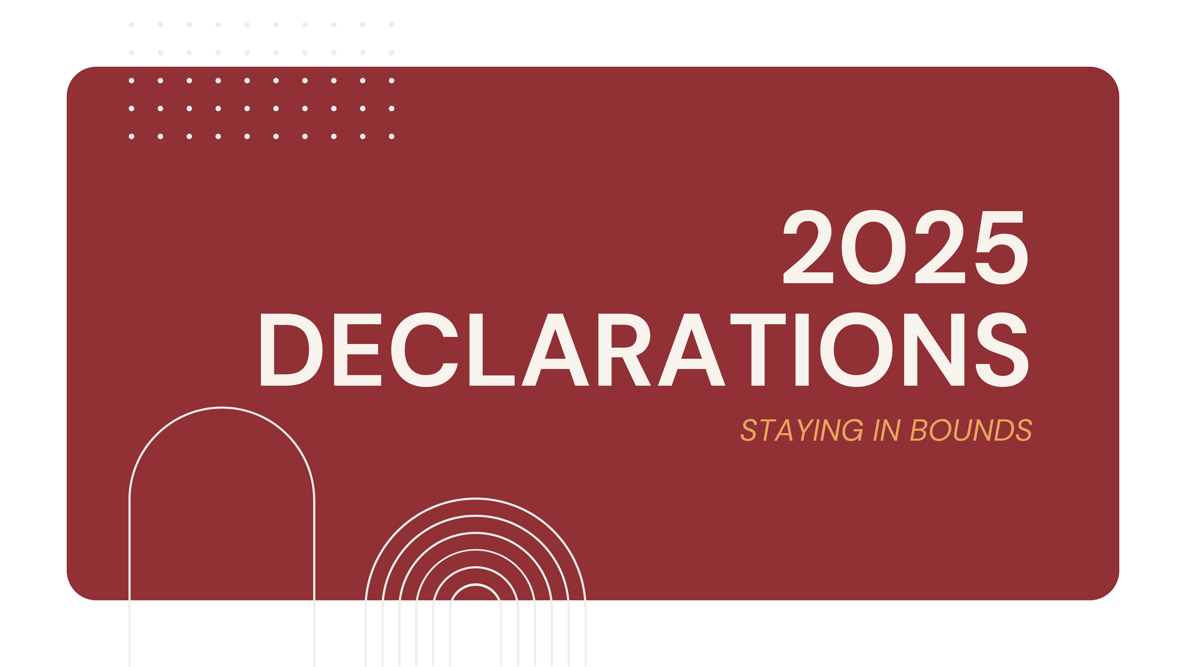 2025 DECLARATIONS - Grace Church